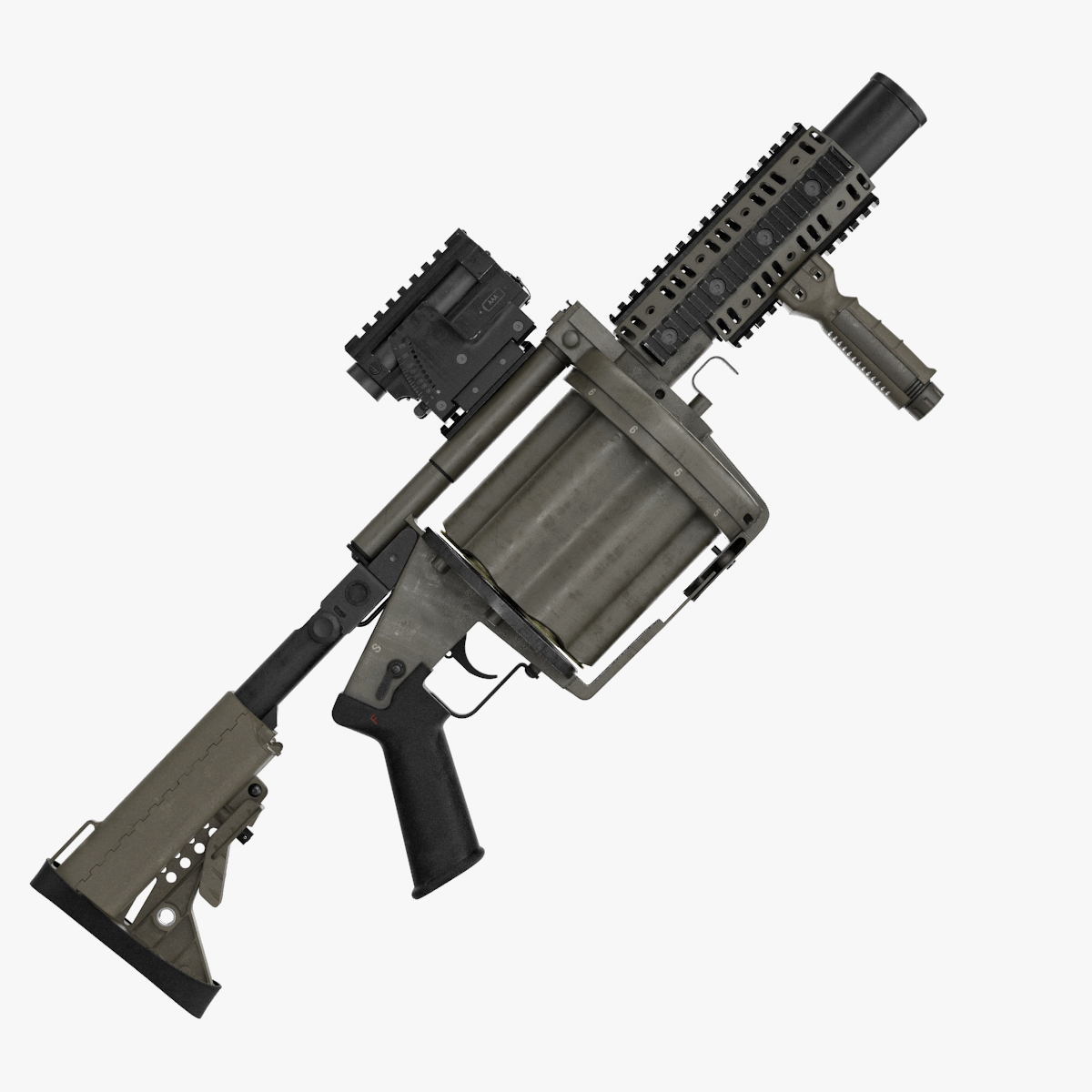 max grenade launcher milkor mgl-140