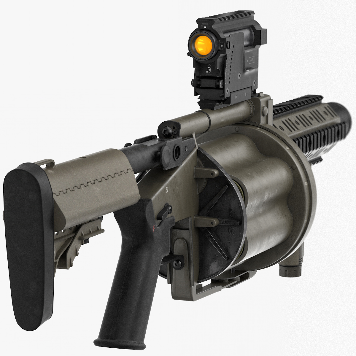 max grenade launcher milkor mgl-140