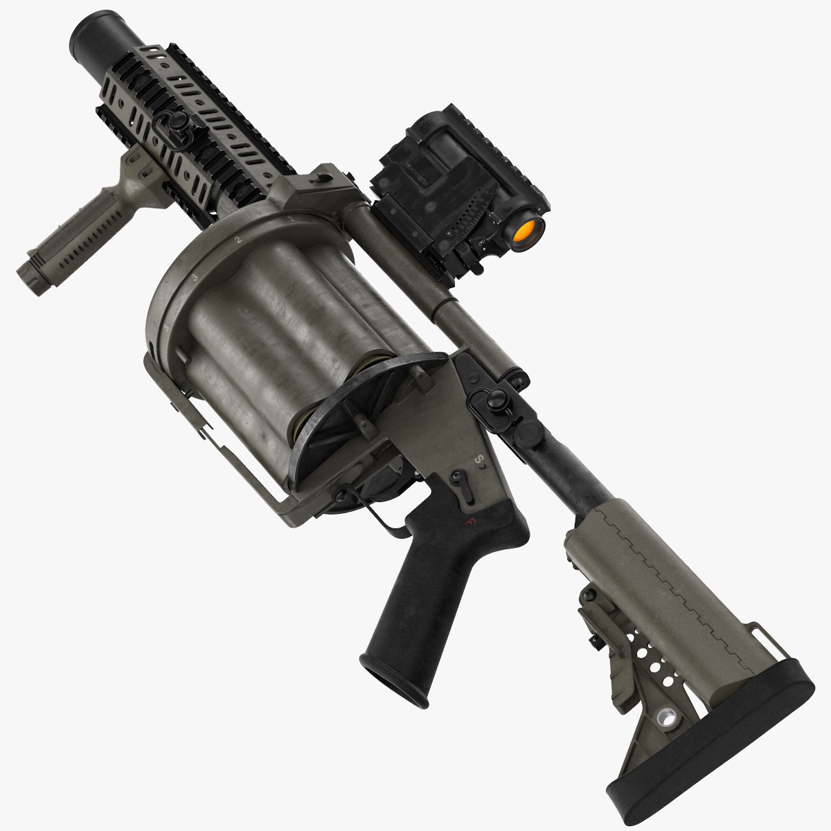 max grenade launcher milkor mgl-140
