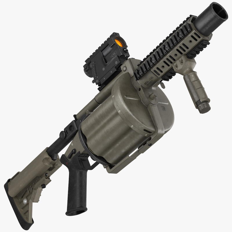 max grenade launcher milkor mgl-140