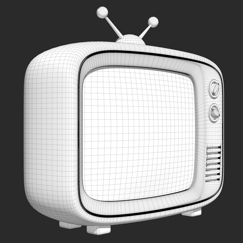 tv 3d model