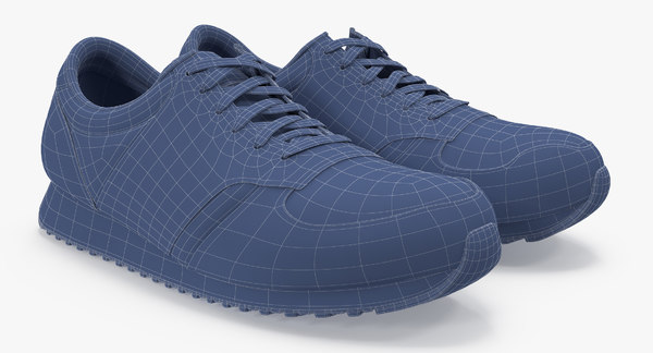 3d model running shoes