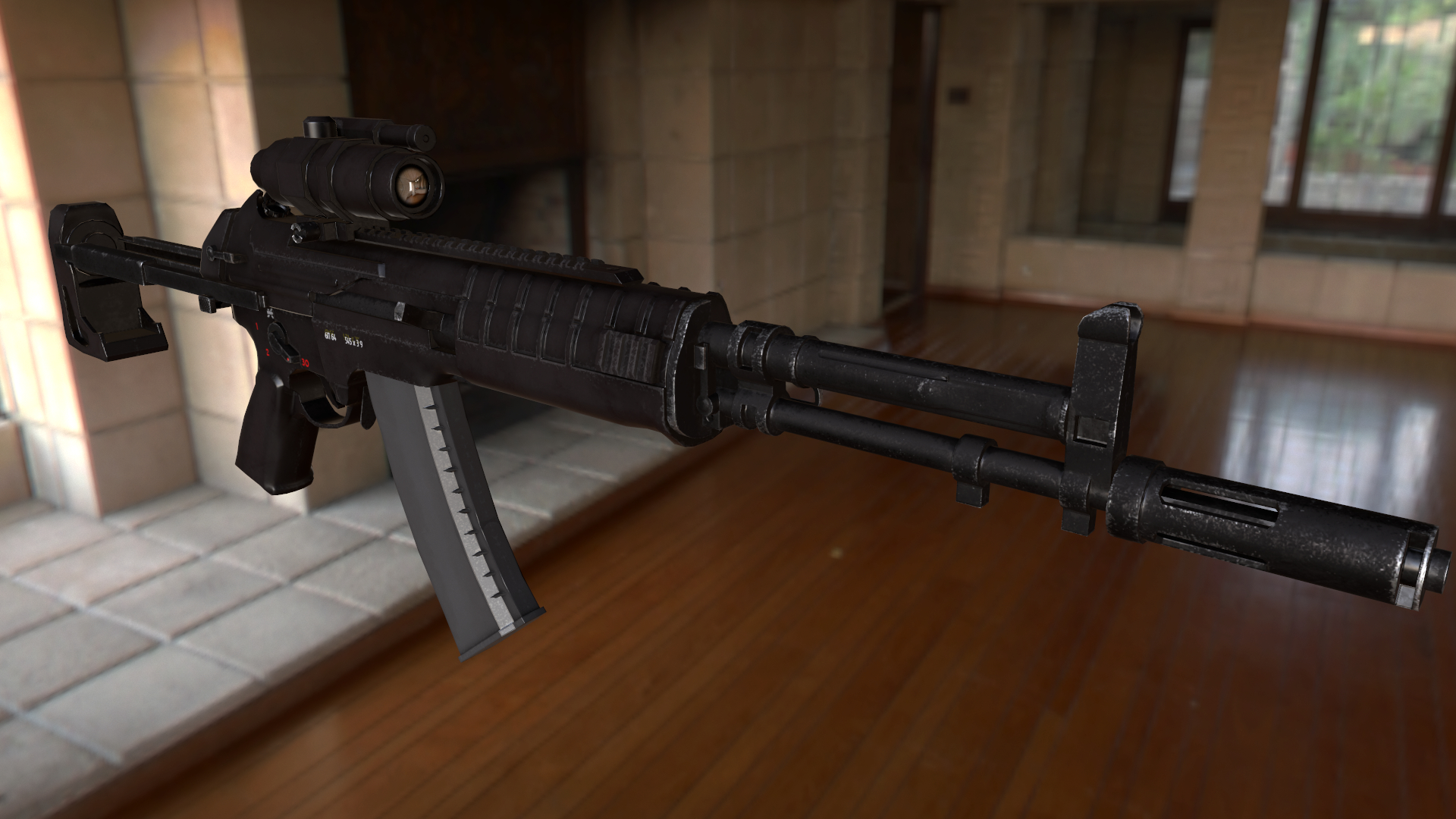 AEK A 545 Arma Russa Modelo 3D - TurboSquid 954243