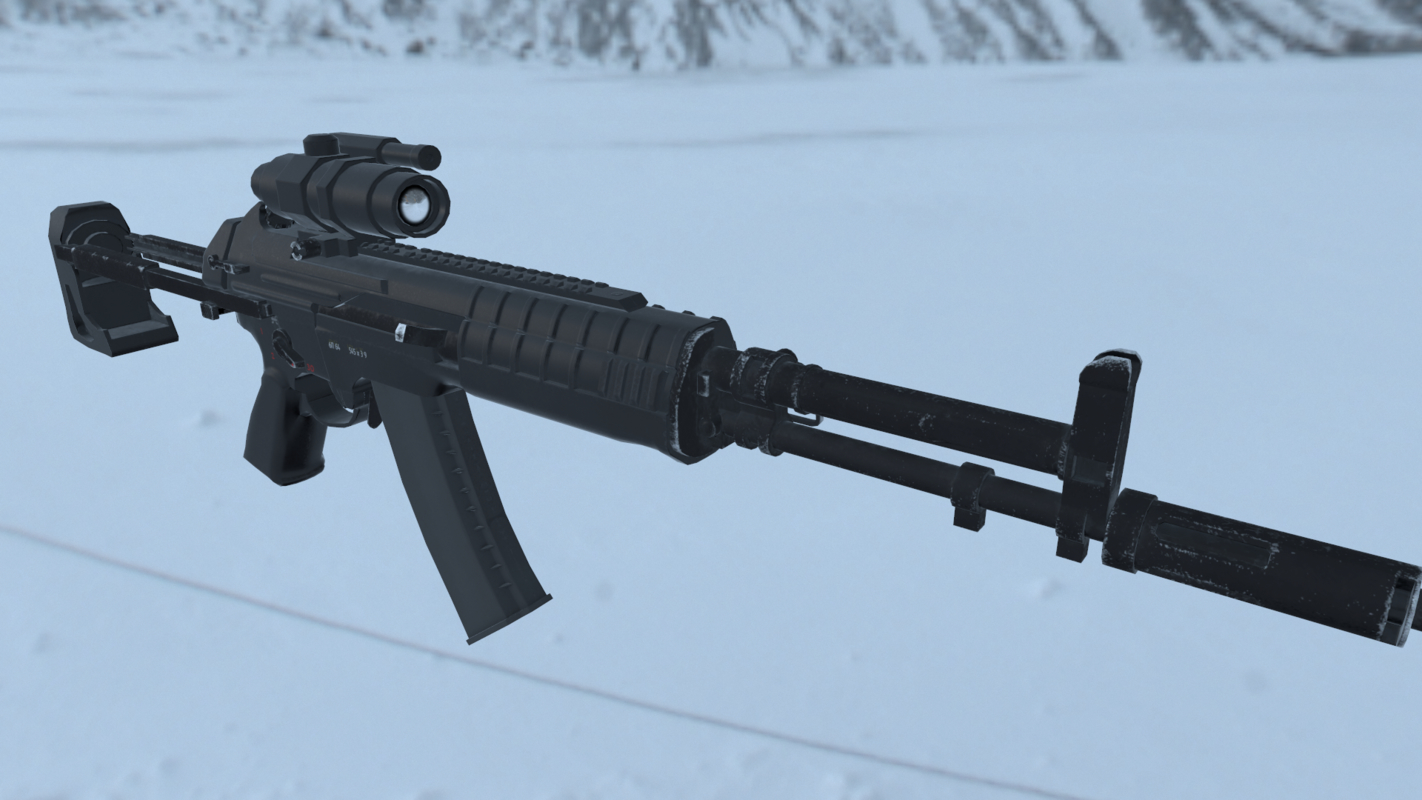 AEK A 545 Arma Russa Modelo 3D - TurboSquid 954243