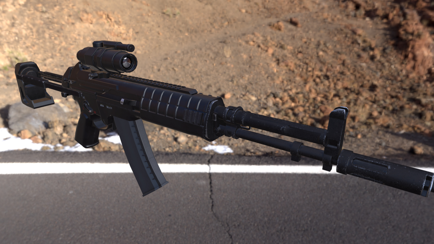 AEK A 545 Arma Russa Modelo 3D - TurboSquid 954243