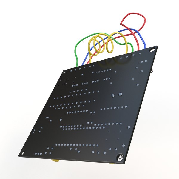 printed circuit board 3d 3ds