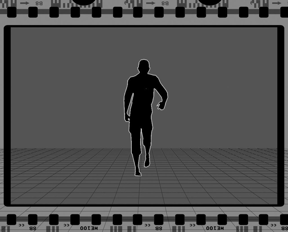 Motion Character Studio Biped walk capture mocap