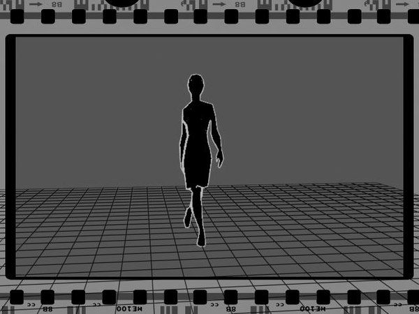 Motion Character Studio Biped walk capture mocap