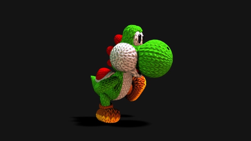 yoshi running dancing max