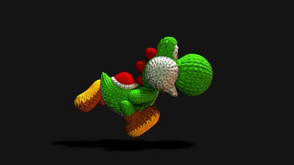 yoshi running dancing max