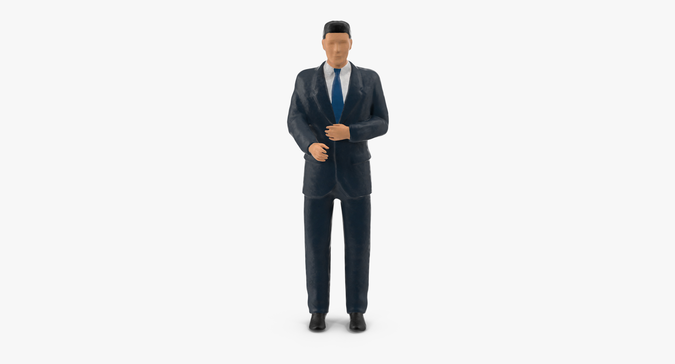 3d business man 01 model