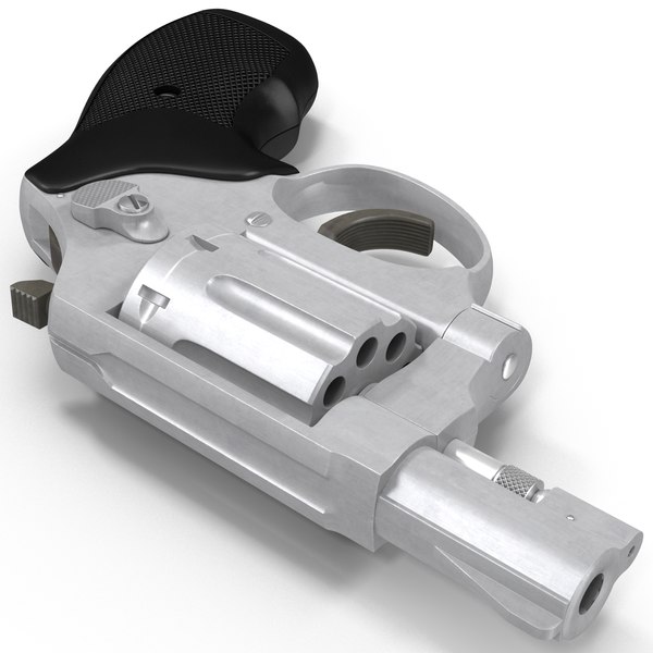 3d revolvers realistic