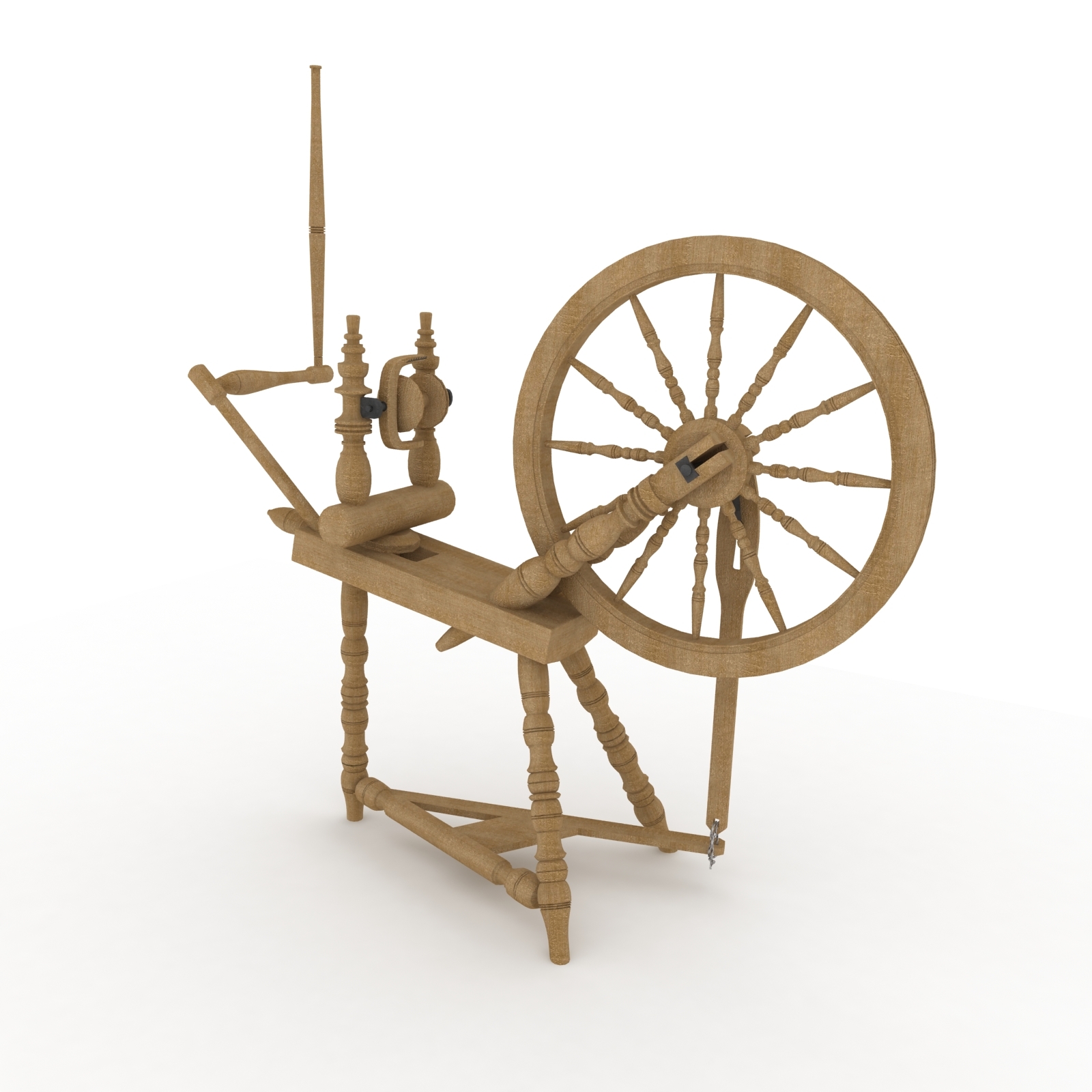 wheel spinning 3d max