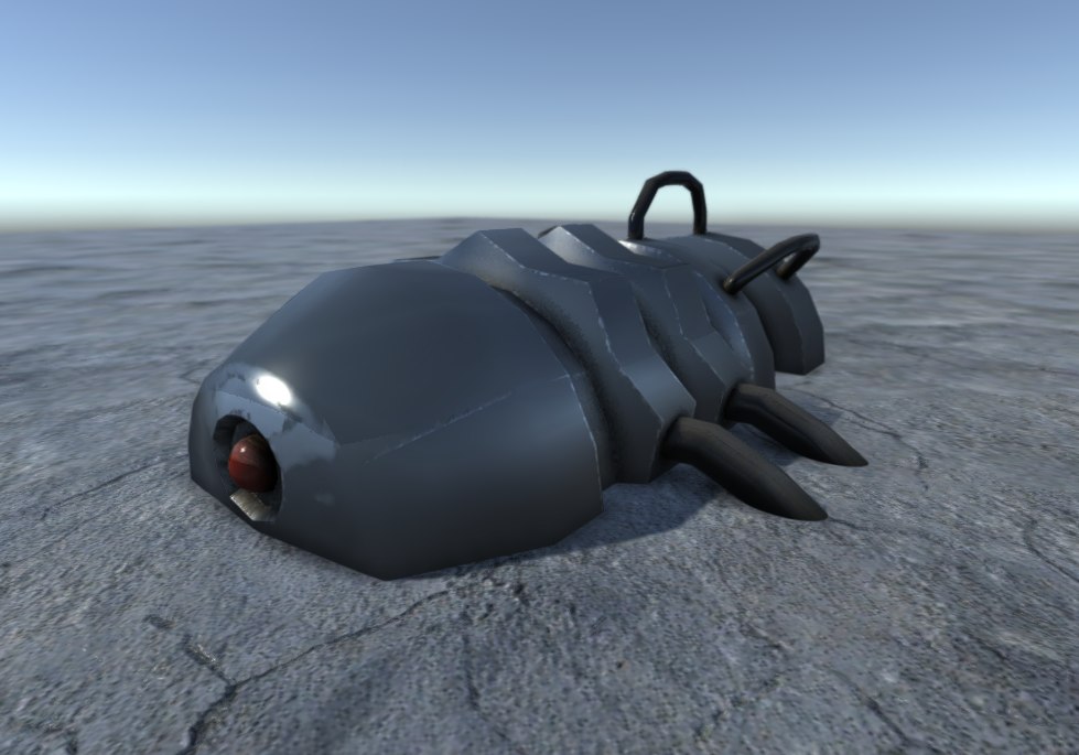 3d alien generator model