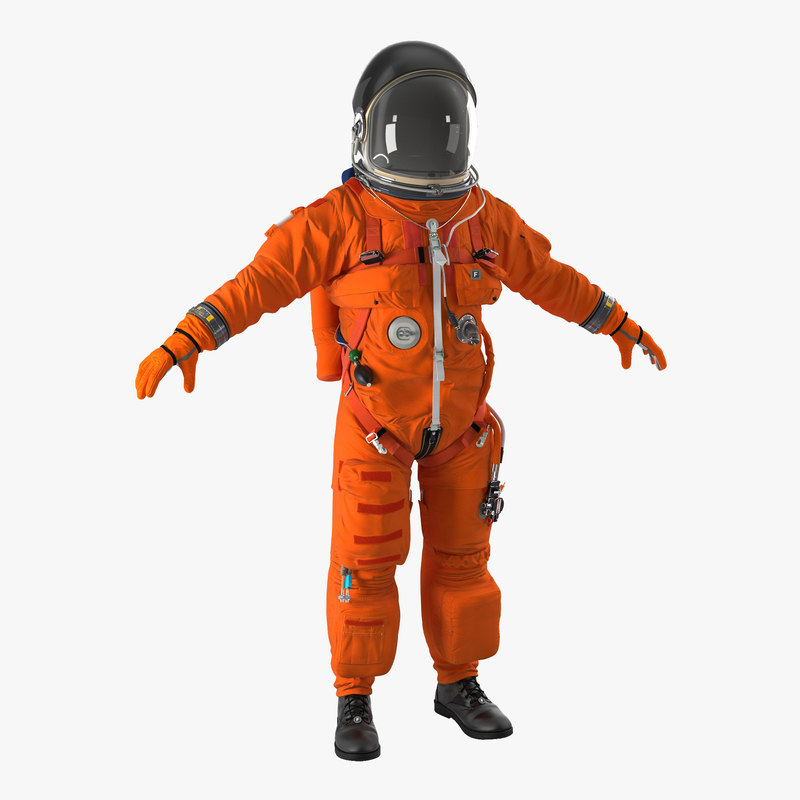 3d advanced crew escape suit model