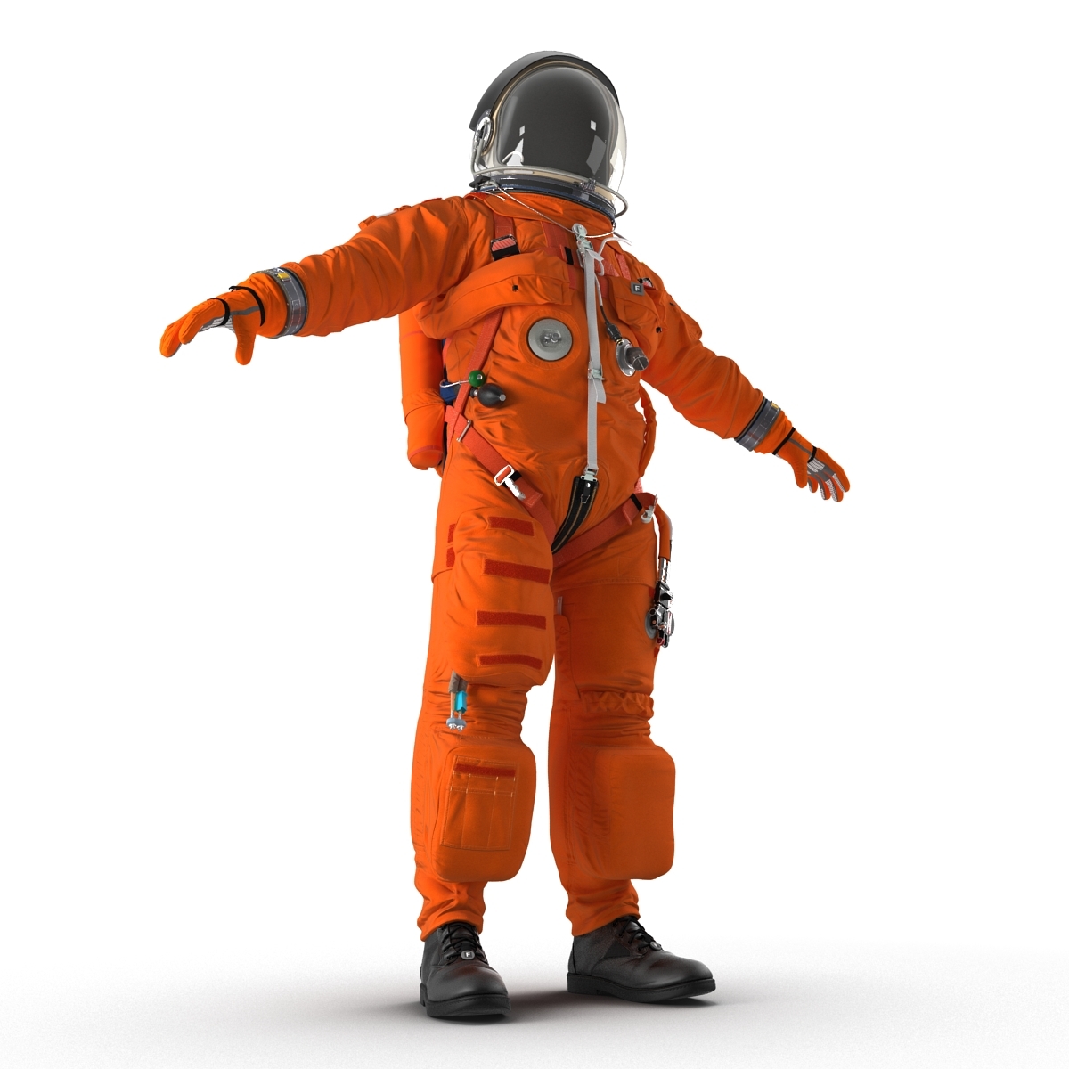 3d advanced crew escape suit model