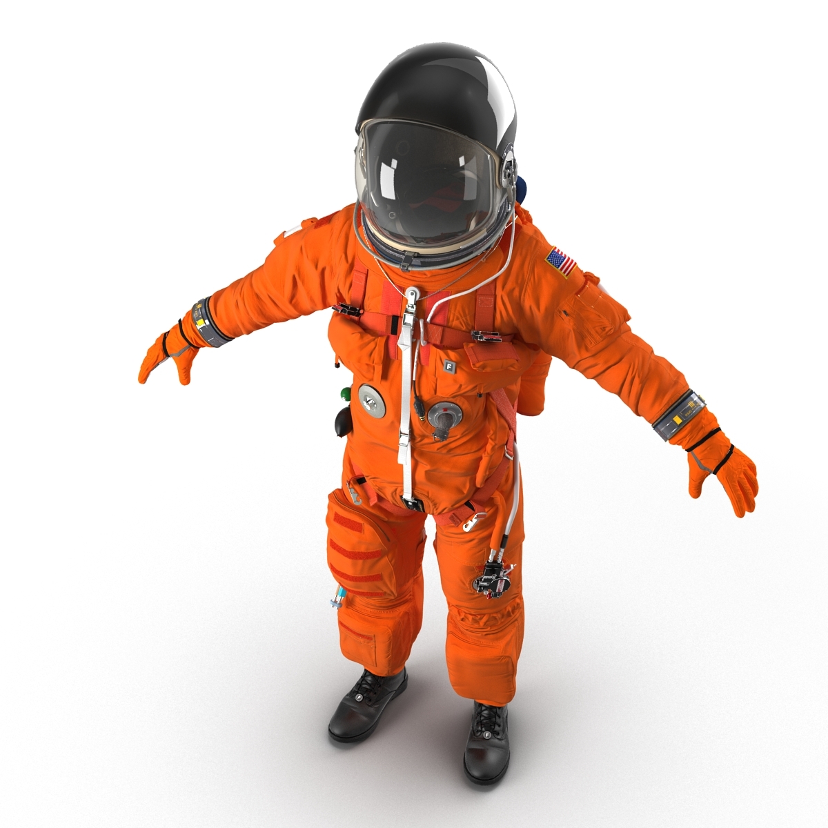 3d advanced crew escape suit model