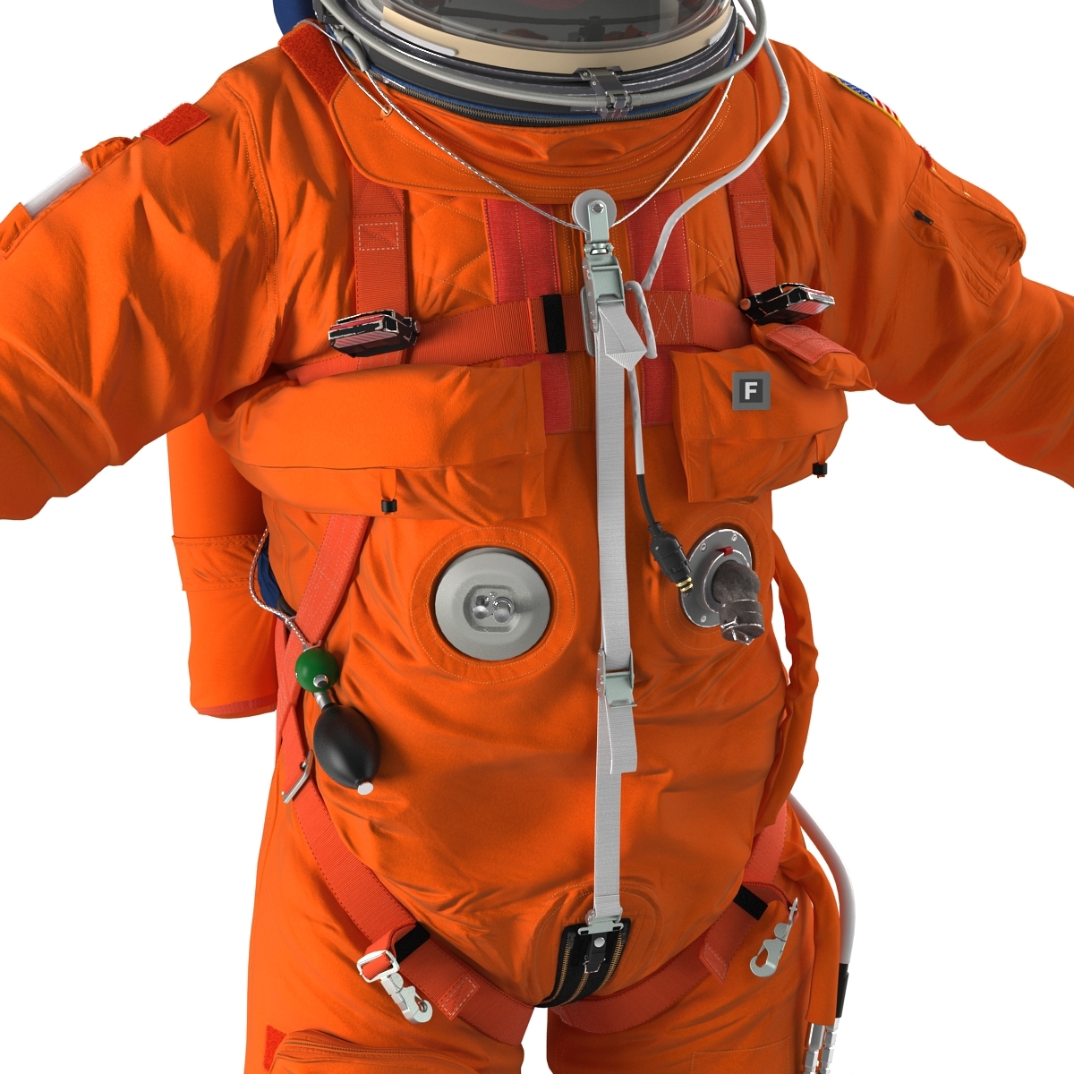 3d advanced crew escape suit model