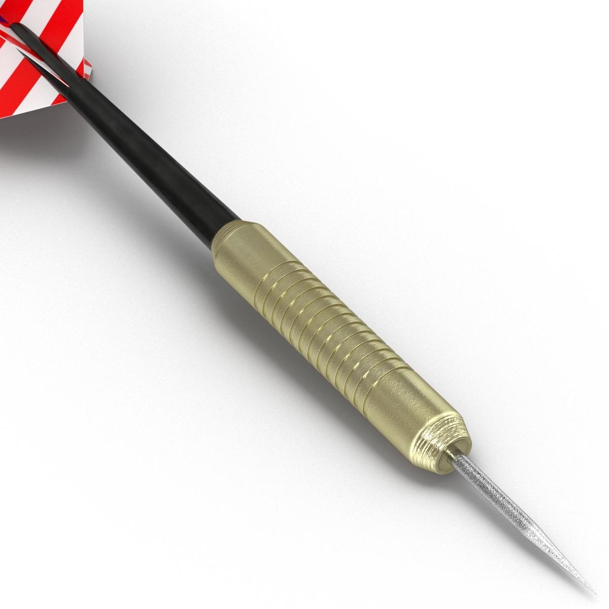 dart needle usa modeled 3ds
