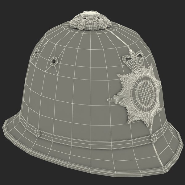 london metropolitan police custodian 3d model