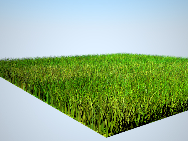 free grass 3d model