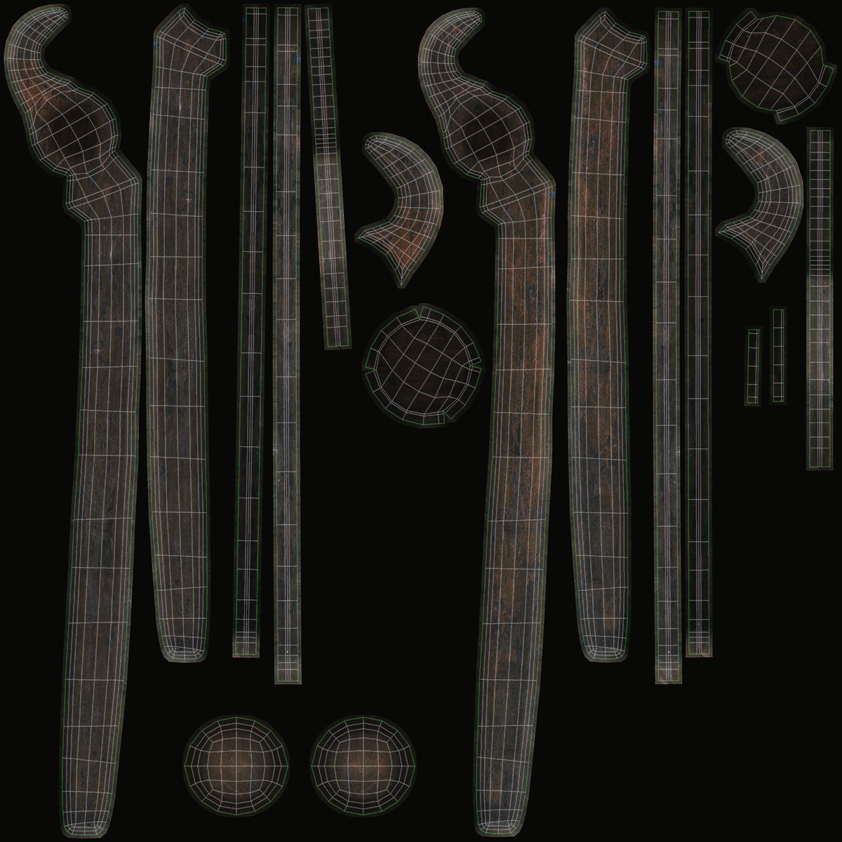 3d blacksmith tool old 01 model