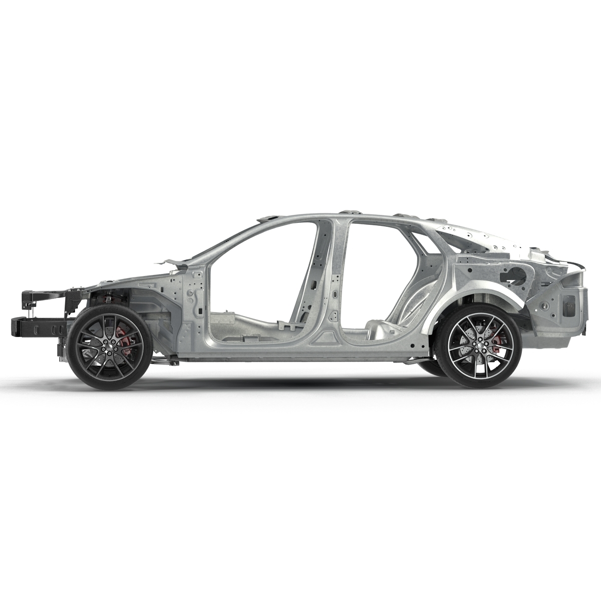 Fahrzeugrahmen mit Fahrgestell 3D-Modell - TurboSquid 955772