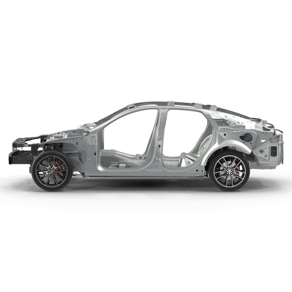 car frame chassis 3d model
