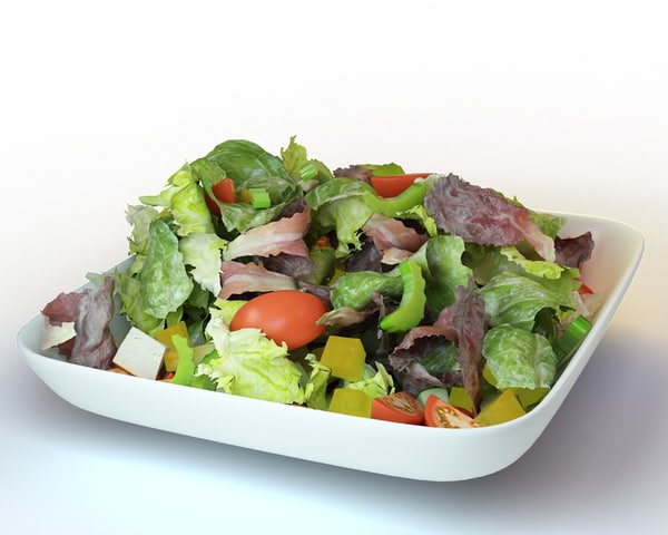 3d model 32 salad