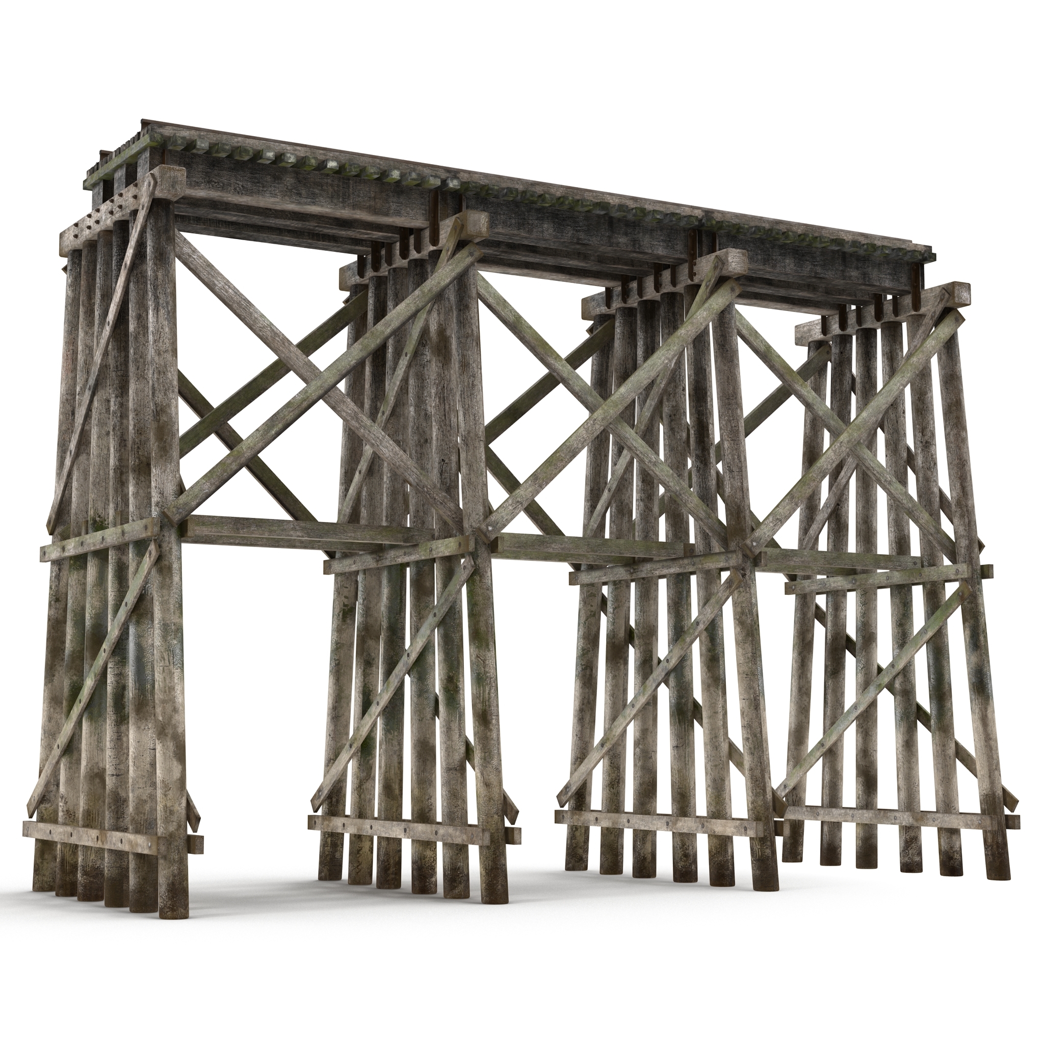 trestle realistic 3d 3ds