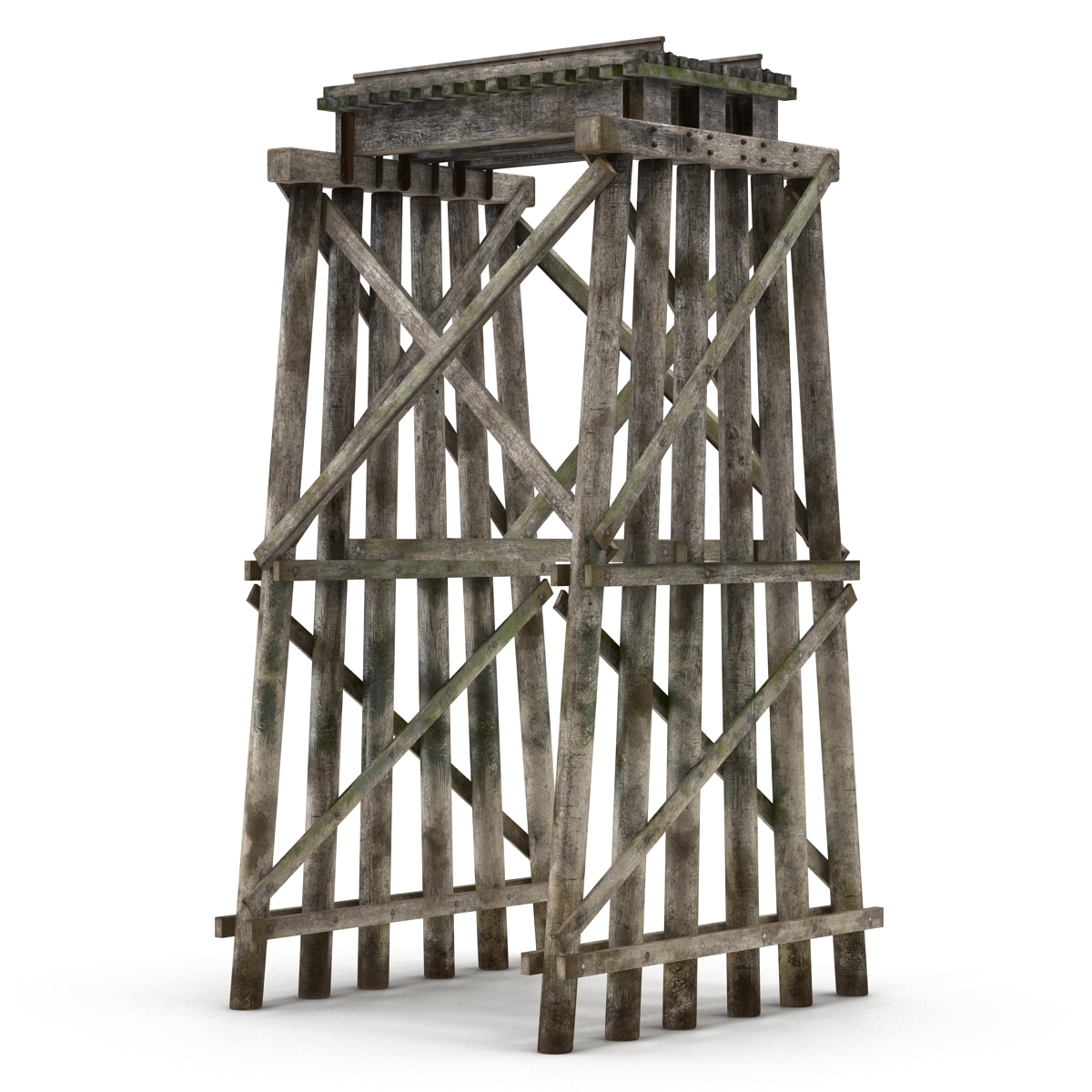 trestle realistic 3d 3ds