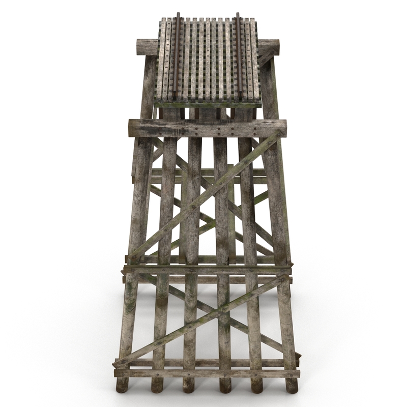 trestle realistic 3d 3ds