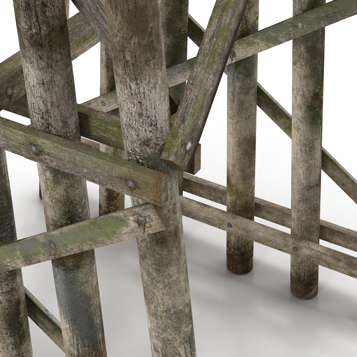 trestle realistic 3d 3ds