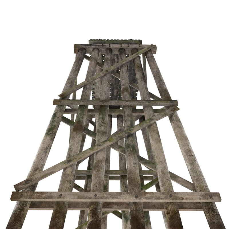 trestle realistic 3d 3ds