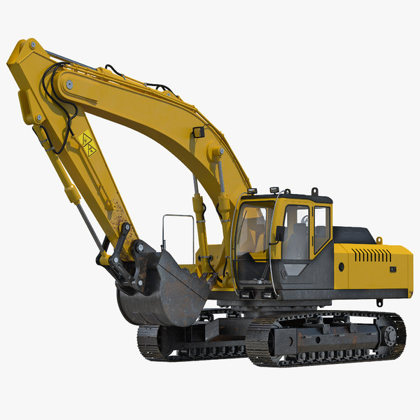 Excavator 3D Models for Download | TurboSquid