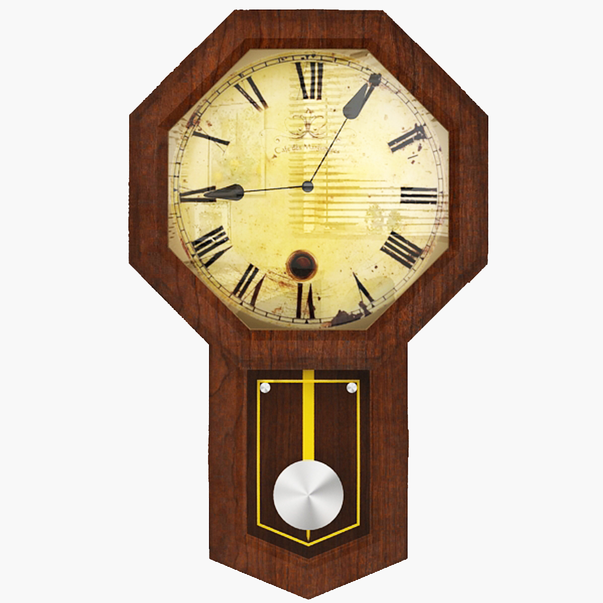 3d model of historical clock