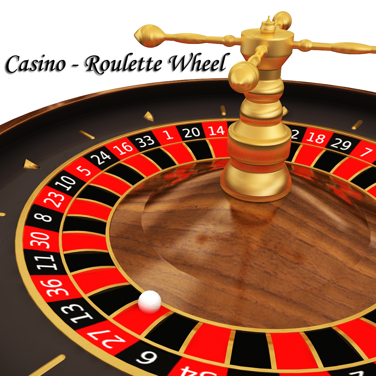 casino - roulette wheel 3d 3ds