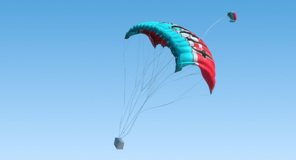 parachute animations max