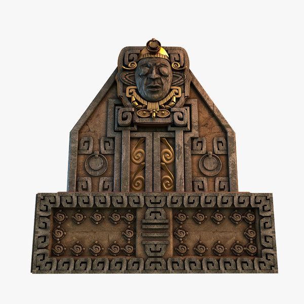 aztec artifact 3d model