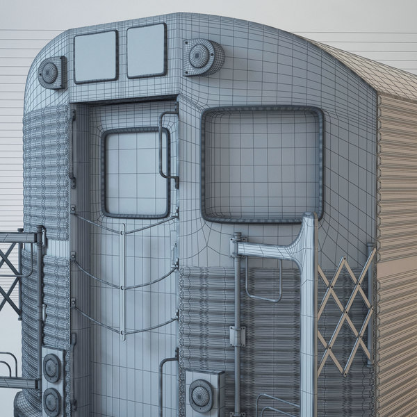 3d new york subway train