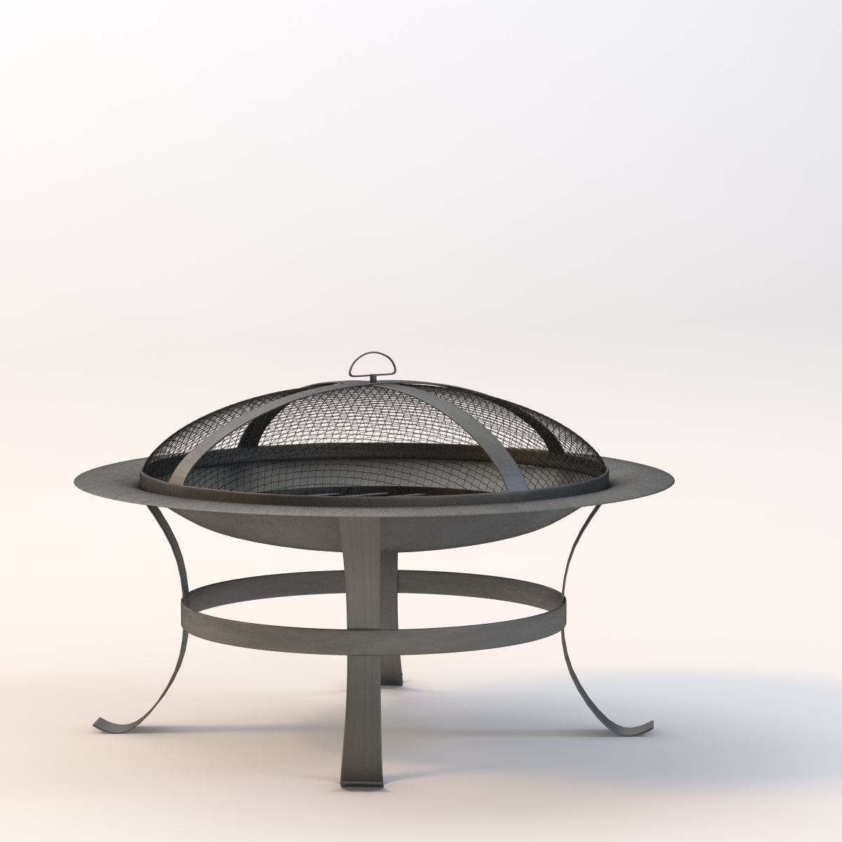 fire-pit 3d max
