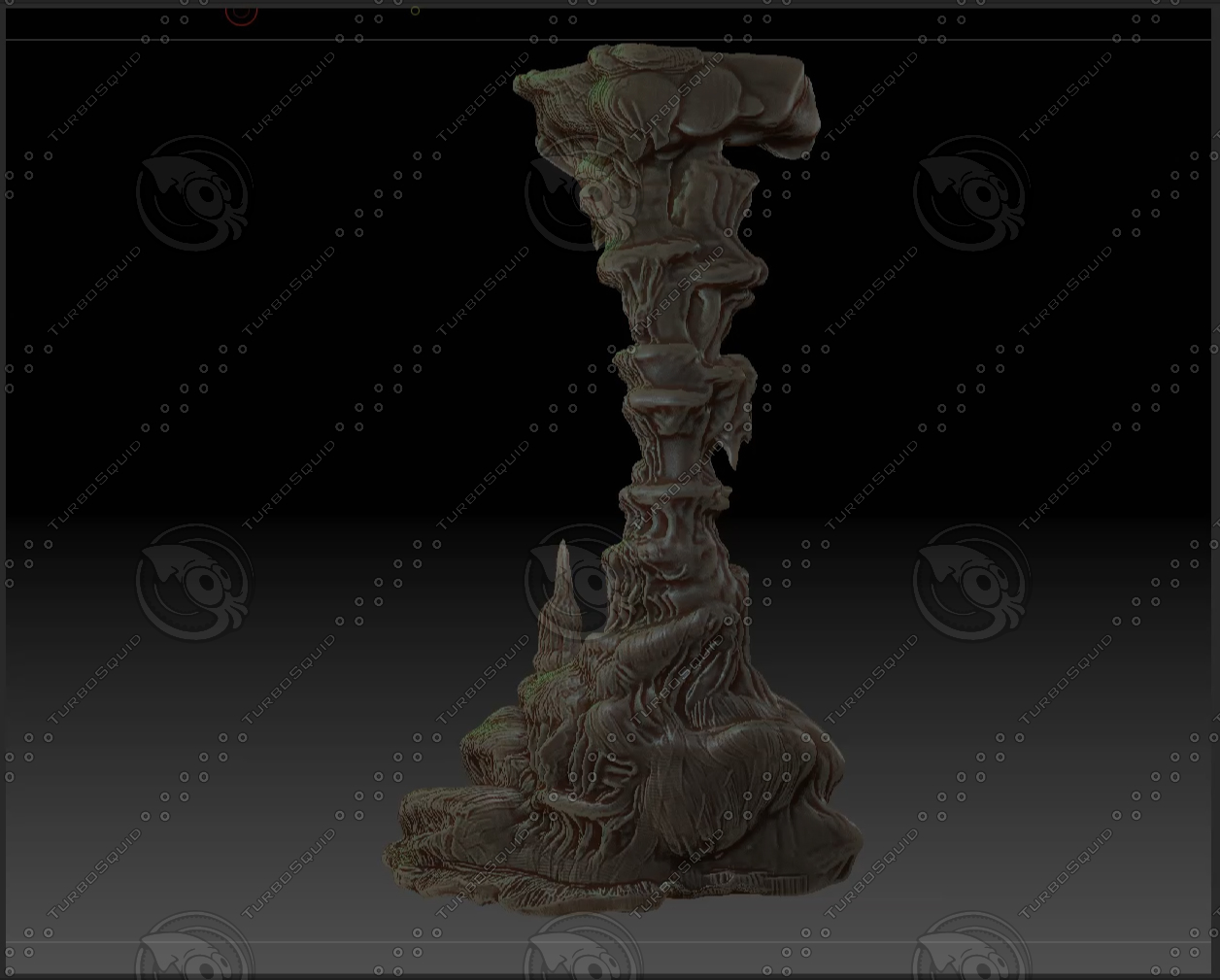 stalactite 3d obj