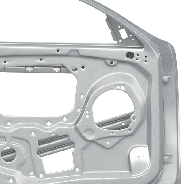 3d model car door frame