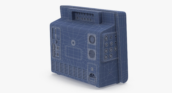 patient monitor 3d model