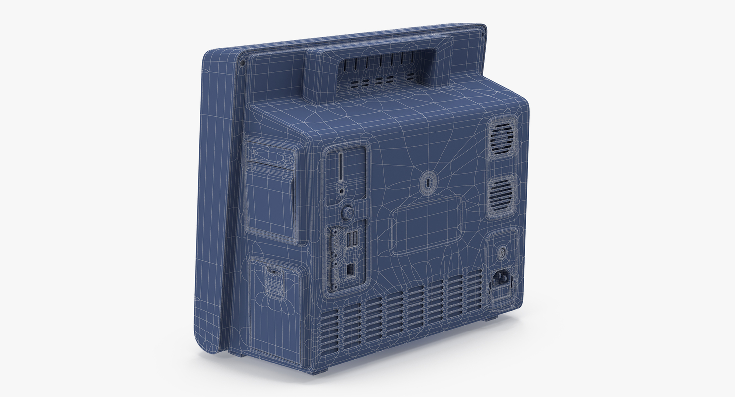 patient monitor 3d model