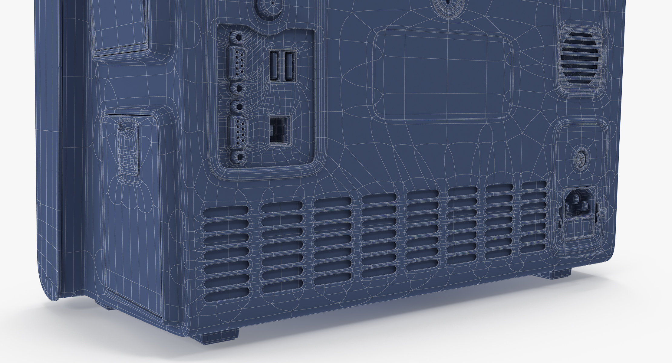patient monitor 3d model
