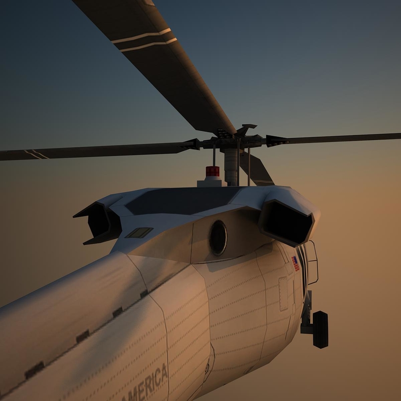 3d sikorsky black hawk model