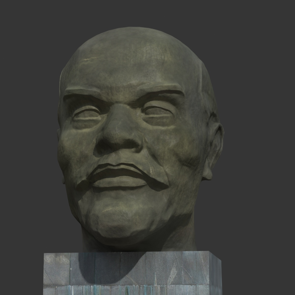 3d model lenin monument