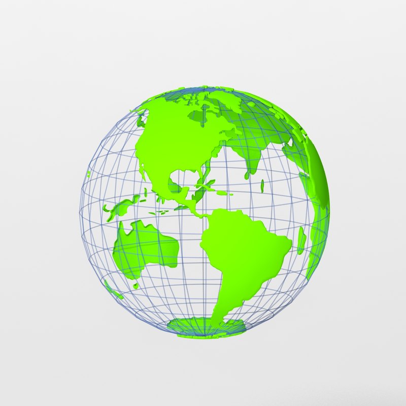 Globo da terra Modelo 3D - TurboSquid 956756