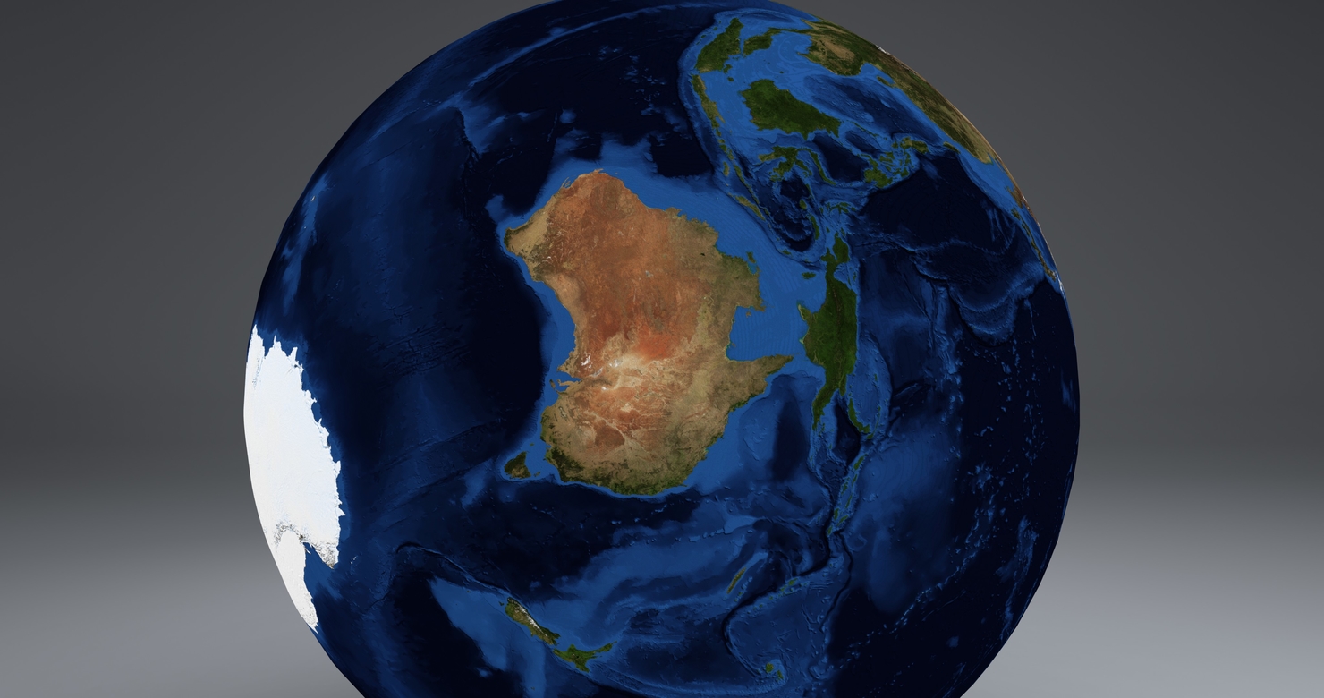 3d 21k earth globe model